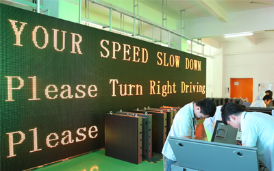 Tunnel Variable Message Sign